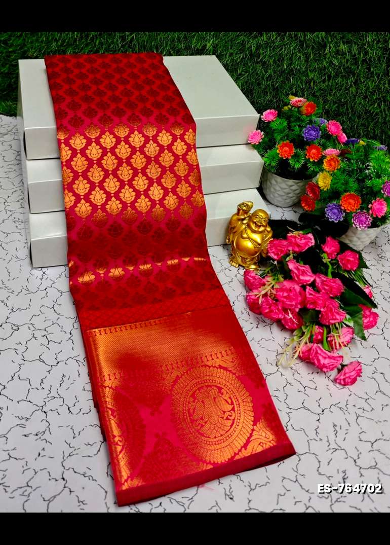 Elite bridal pick &pick silk sarees and wedding art silk sarees - merun